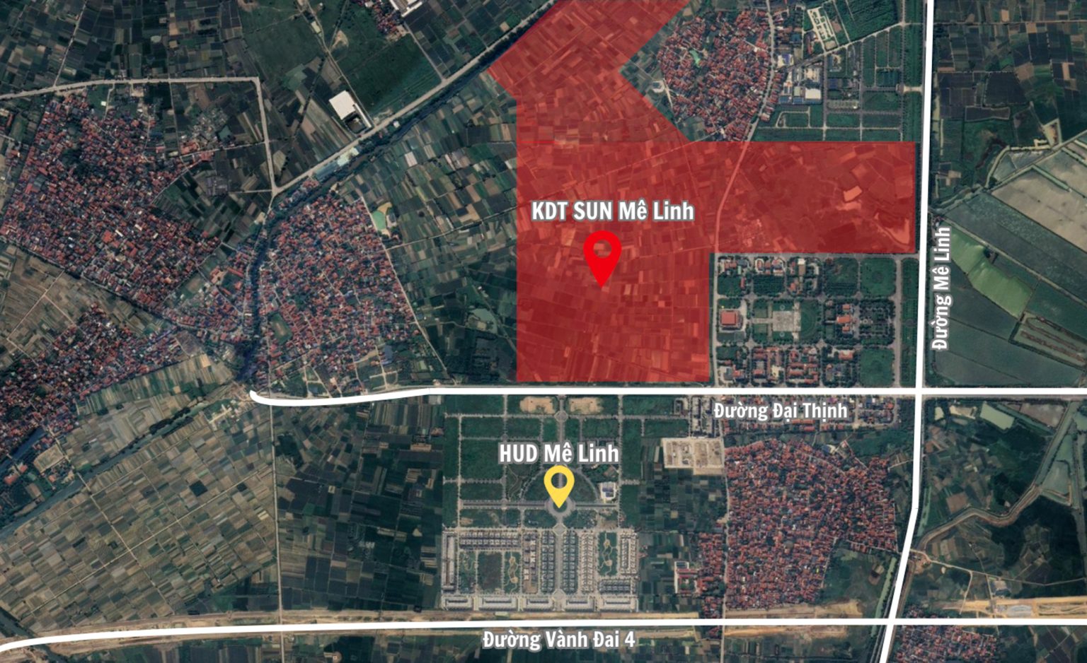 Sun Group Mê Linh | KĐT 205ha Sun Group phía Bắc Hà Nội
